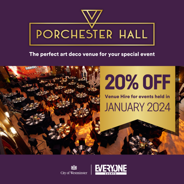Porchester Hall - Events Venue in Bayswater, London